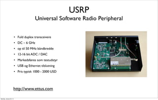 Software Defined Radios for VHF, UHF and SHF | PDF | Operating Systems ...