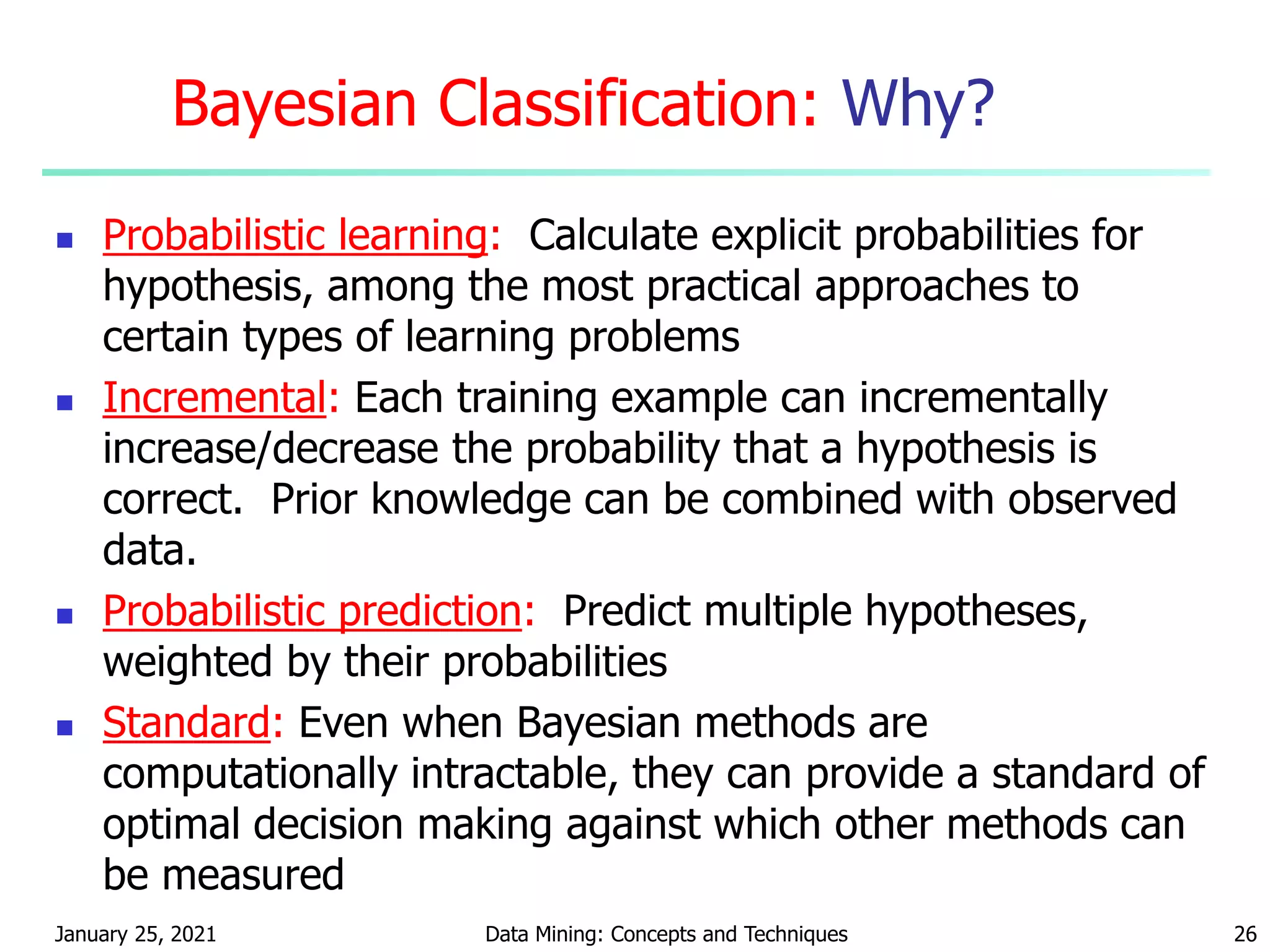 Classification and Prediction | PPT | Databases | Computer Software and Applications