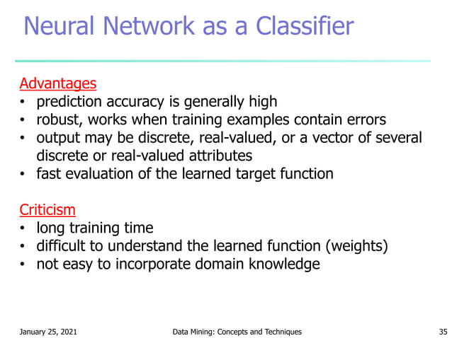 Classification and Prediction | PPT | Databases | Computer Software and Applications