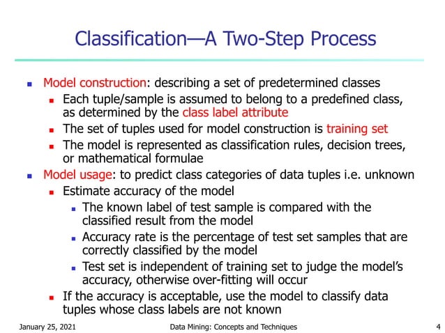 Classification and Prediction | PPT | Databases | Computer Software and Applications