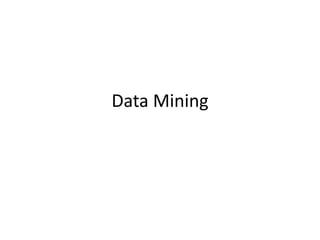Data mining issue slide for data mining and data warehousing | PPTX
