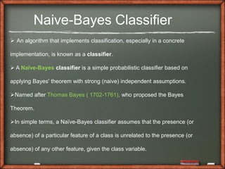 Dwdm naive bayes_ankit_gadgil_027 | PDF