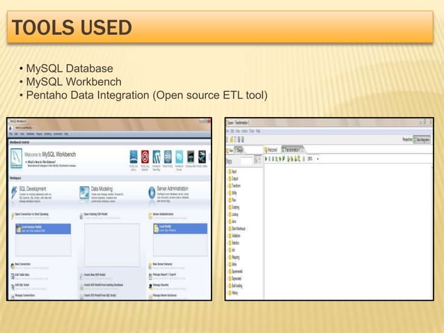 DMDW 5. Student Presentation - Pentaho Data Integration (Kettle) | PPT