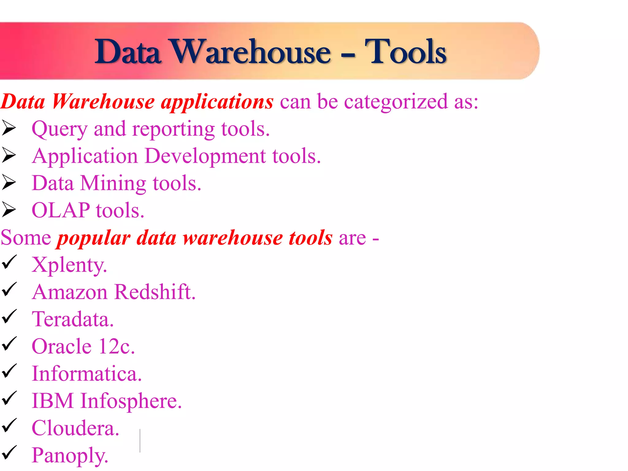 Introduction to Data Warehouse | PDF