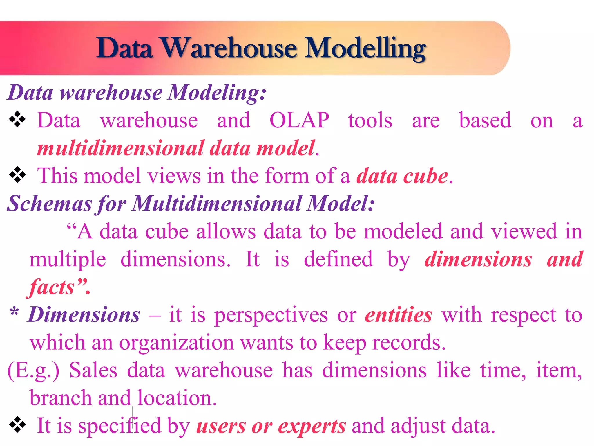 Introduction to Data Warehouse | PDF | Databases | Computer Software and Applications