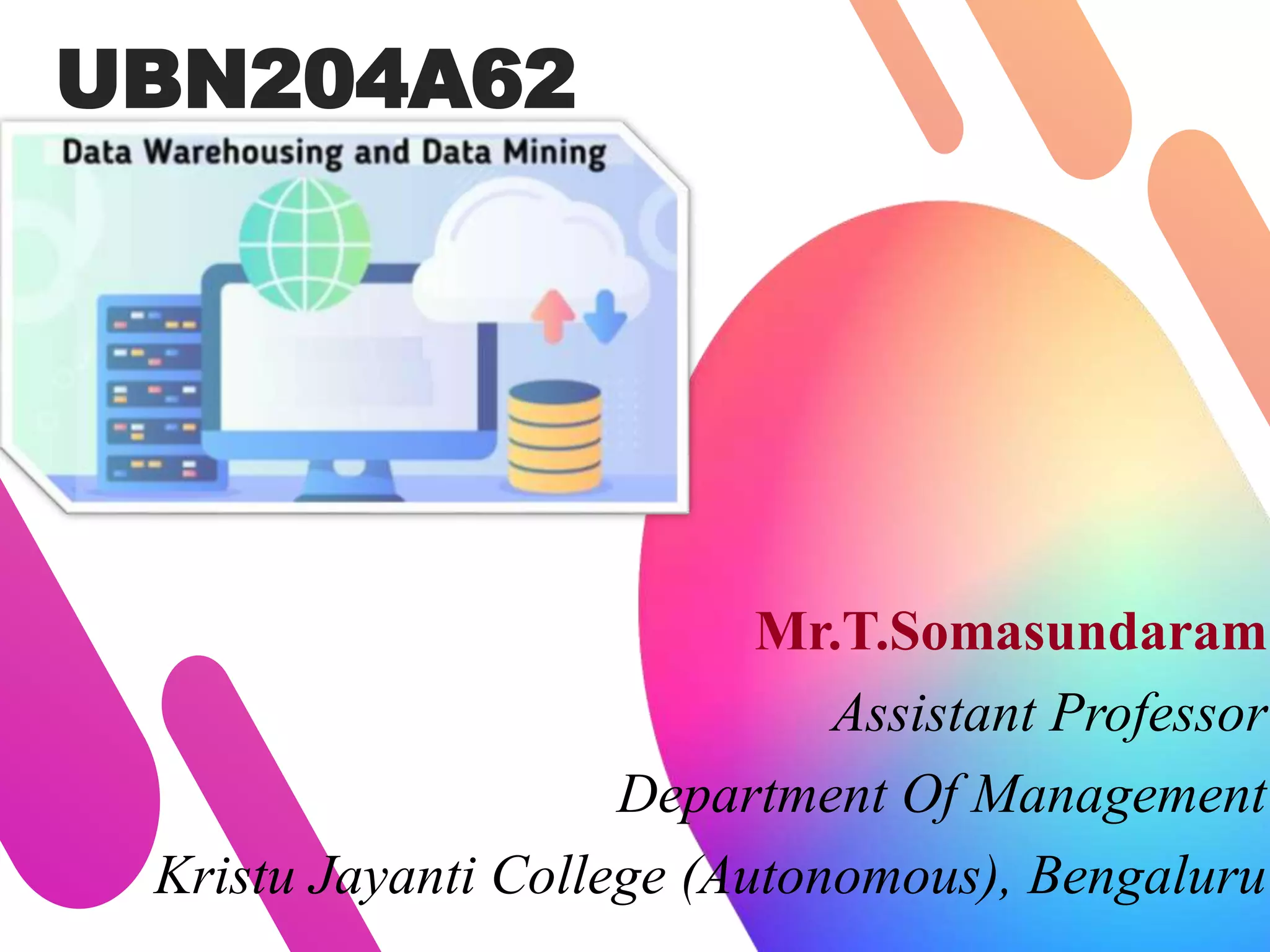 Introduction to Data Warehouse | PPT