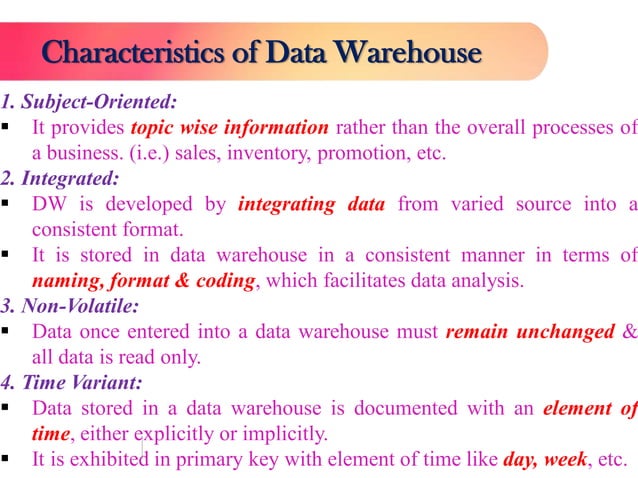 Introduction to Data Warehouse | PDF | Databases | Computer Software ...