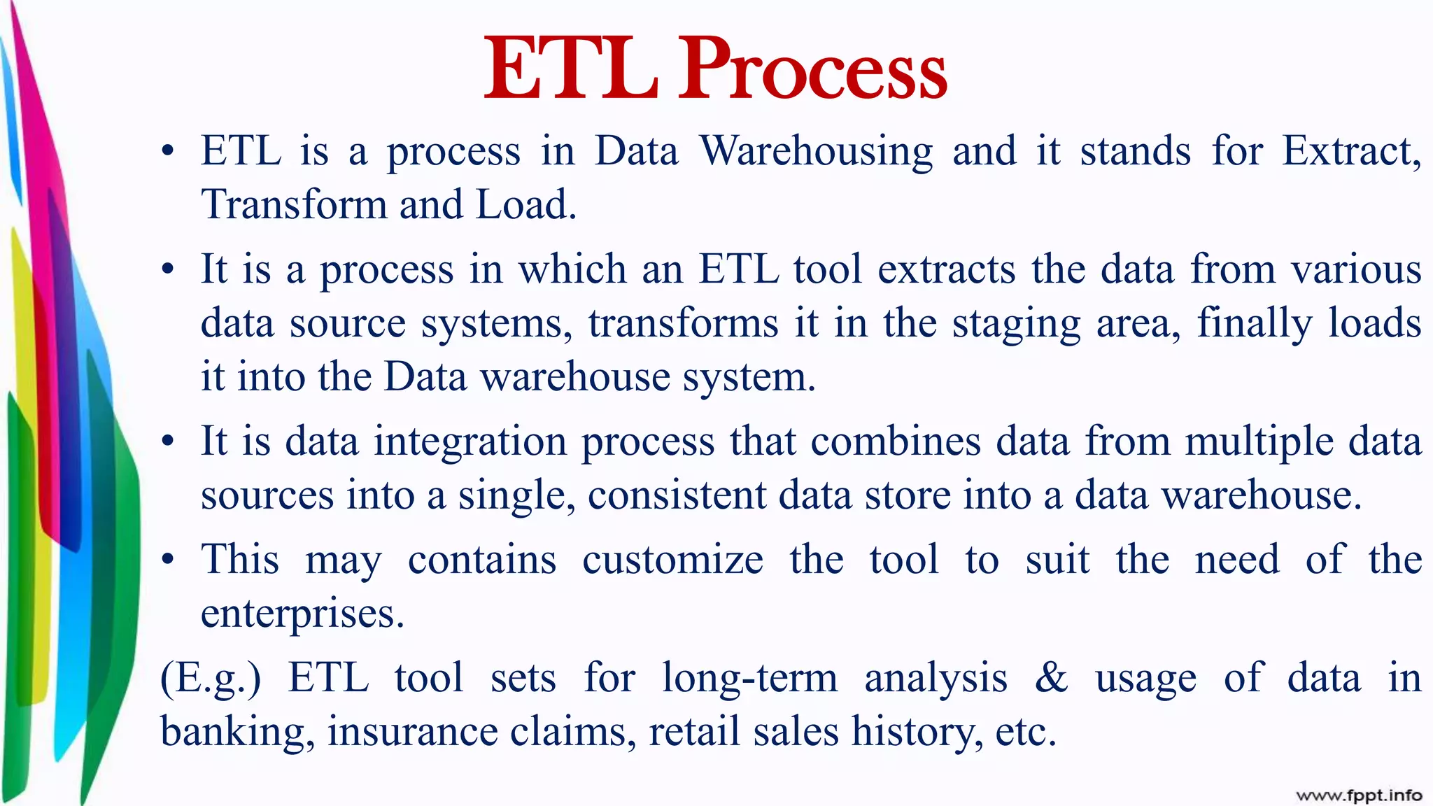 ETL Process & Data Warehouse Fundamentals | PDF | Cloud Computing | Internet