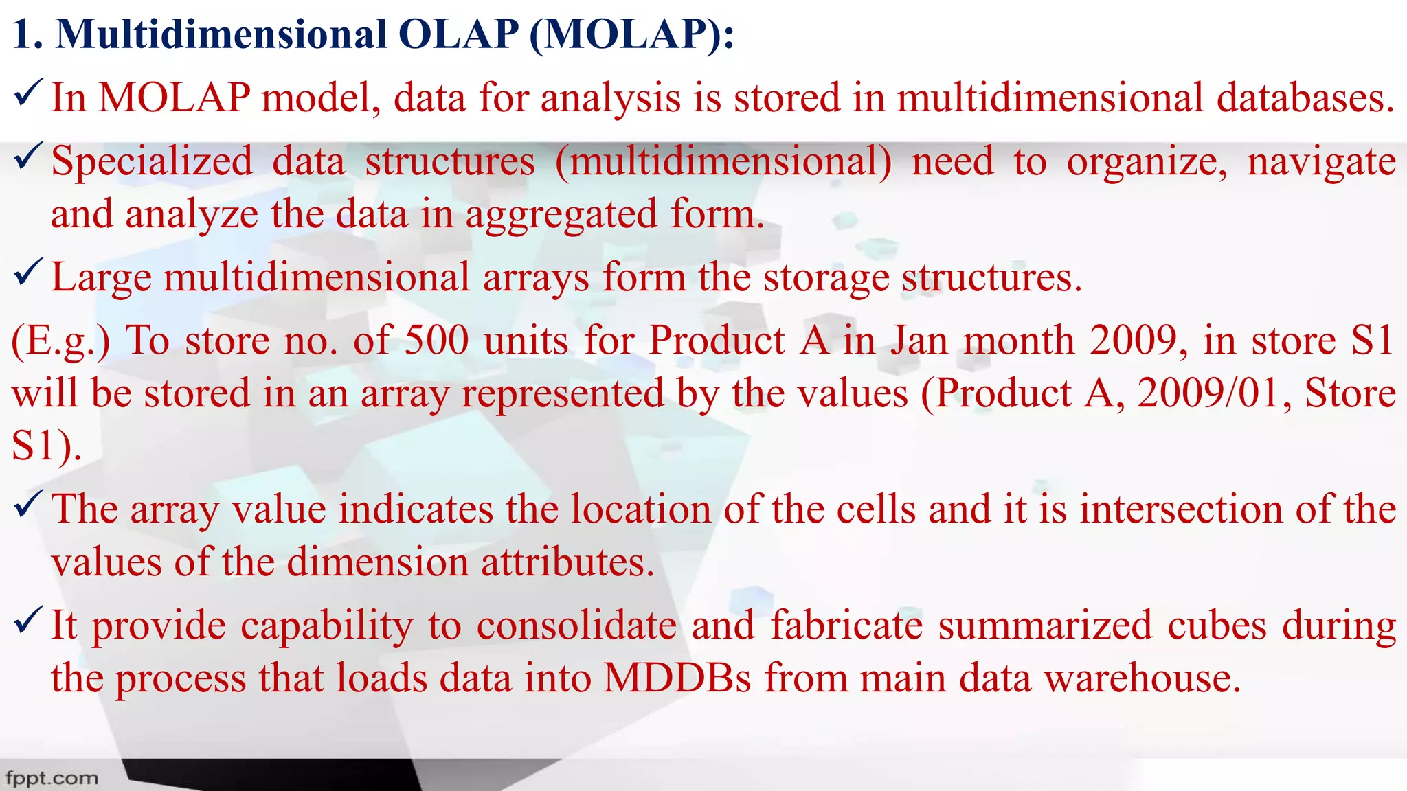 OLAP in Data Warehouse | PDF