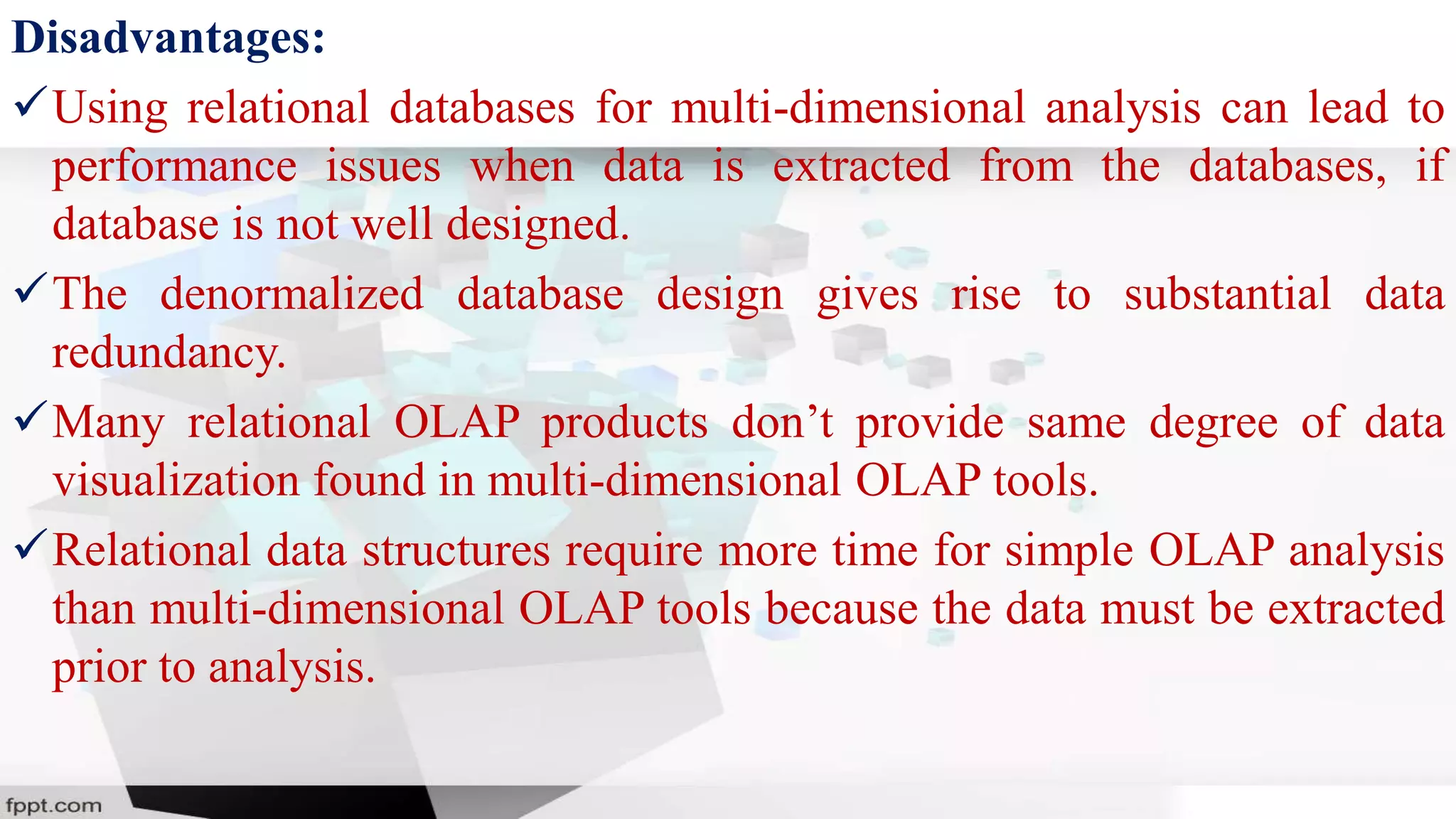 OLAP in Data Warehouse | PDF