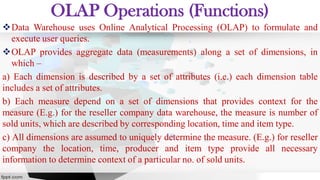 OLAP in Data Warehouse | PDF