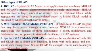 OLAP in Data Warehouse | PDF