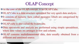 OLAP in Data Warehouse | PDF
