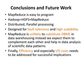 MapReduce Paradigm | PPTX | Databases | Computer Software and Applications