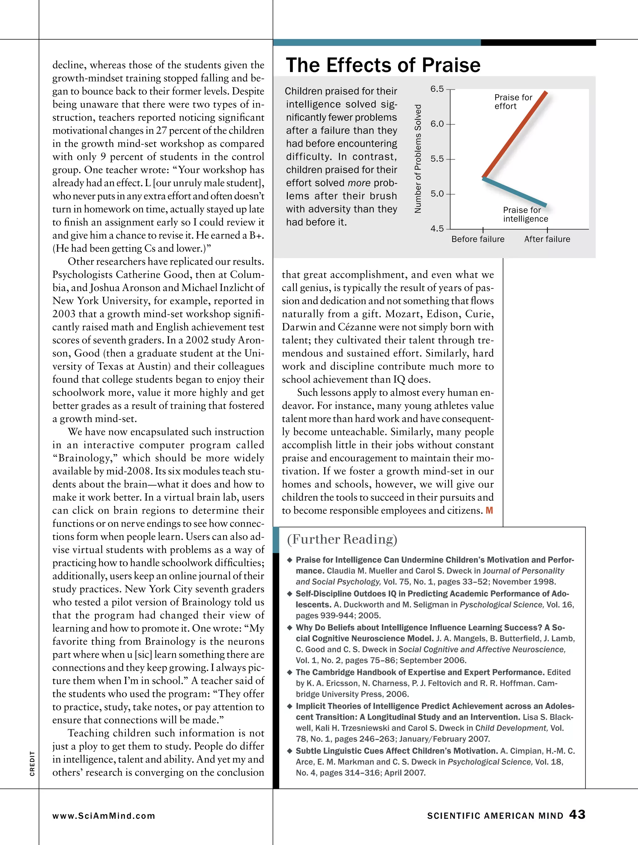 The Secret to Raising Smart Kids | PDF