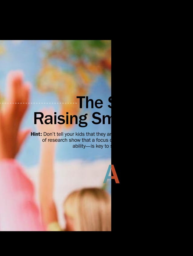 The Secret to Raising Smart Kids | PDF