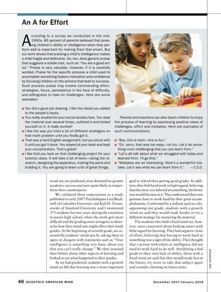 The Secret to Raising Smart Kids | PDF