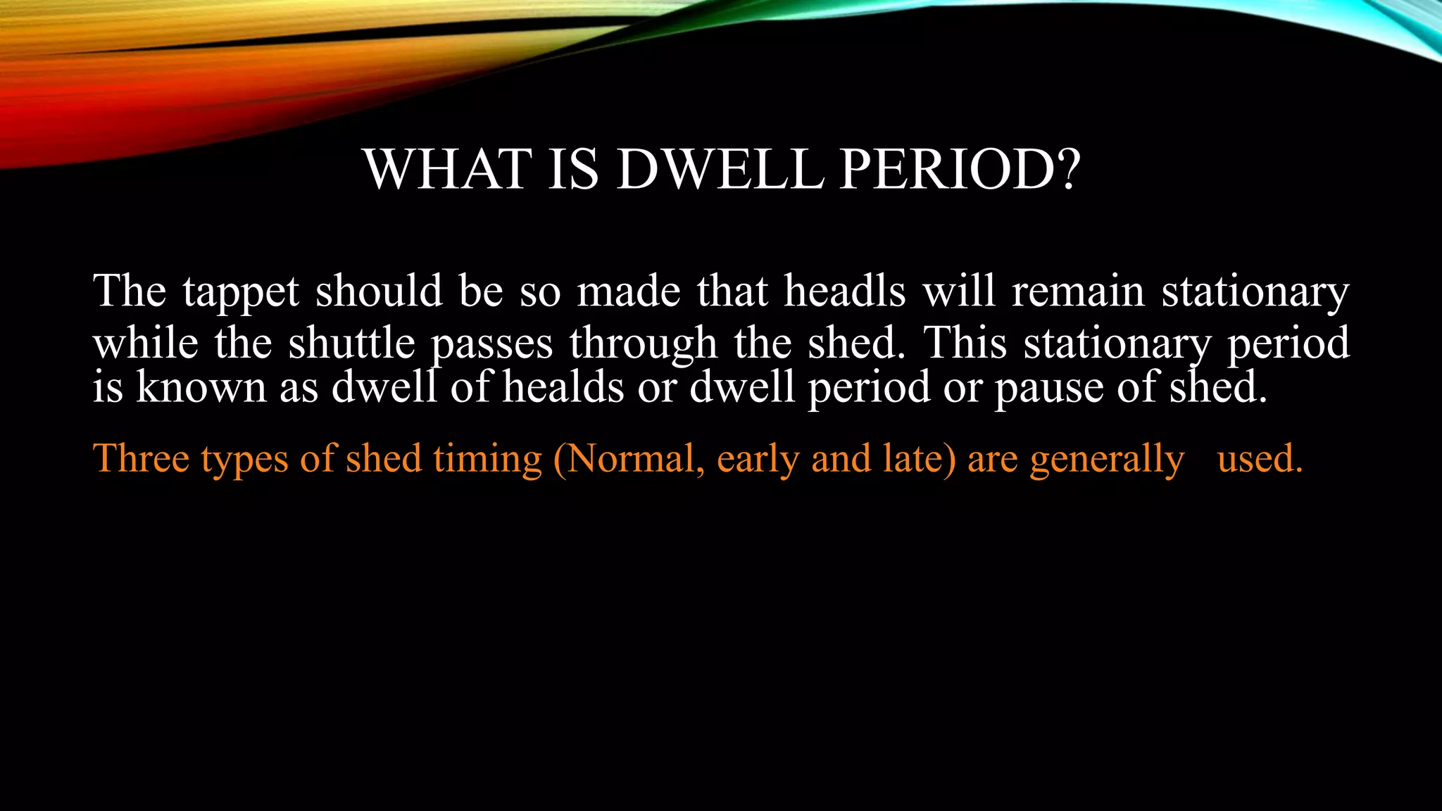Dwell period | PPTX