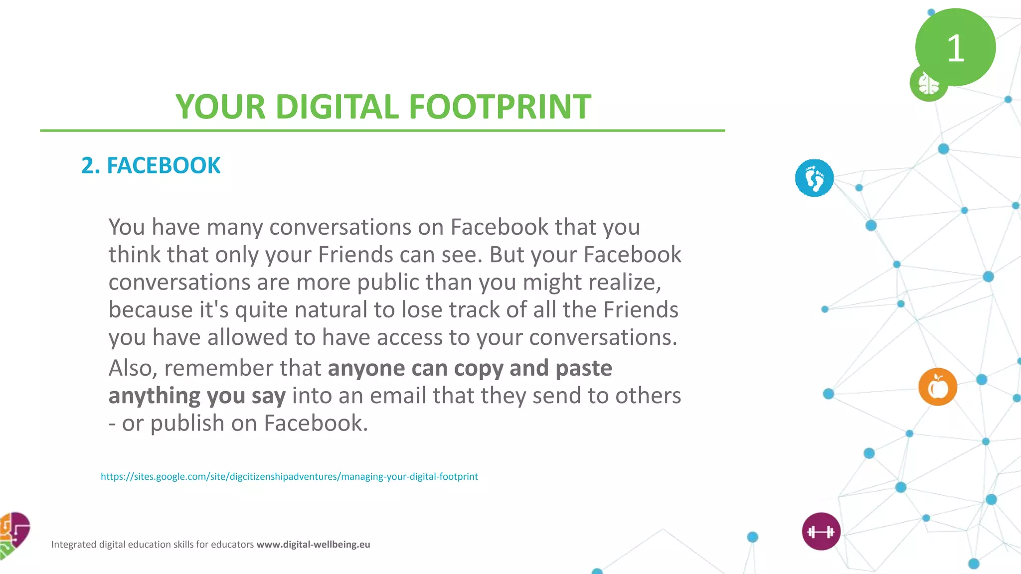 Dwe m3 digital footprint netiquette and reputation | PPT