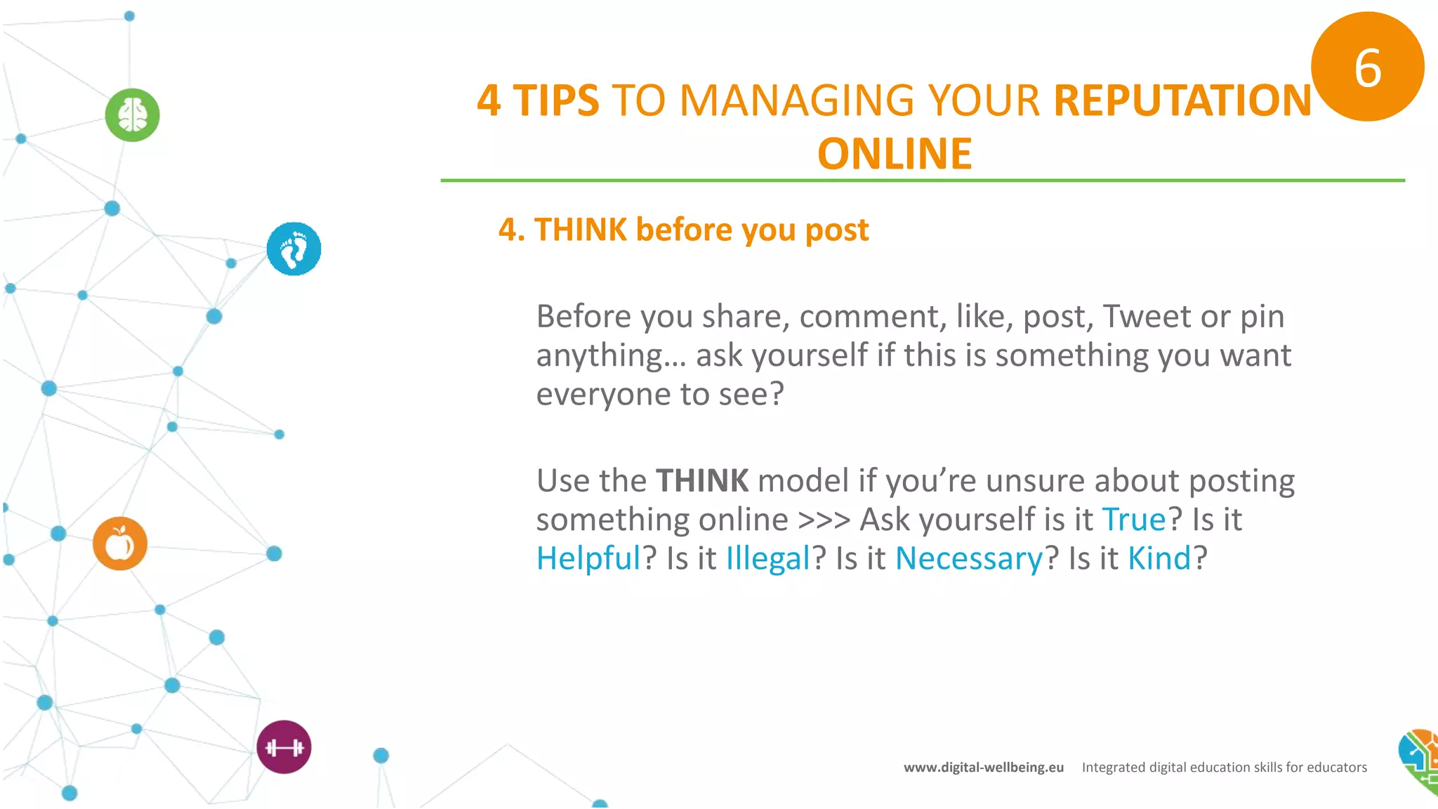Dwe m3 digital footprint netiquette and reputation | PPT
