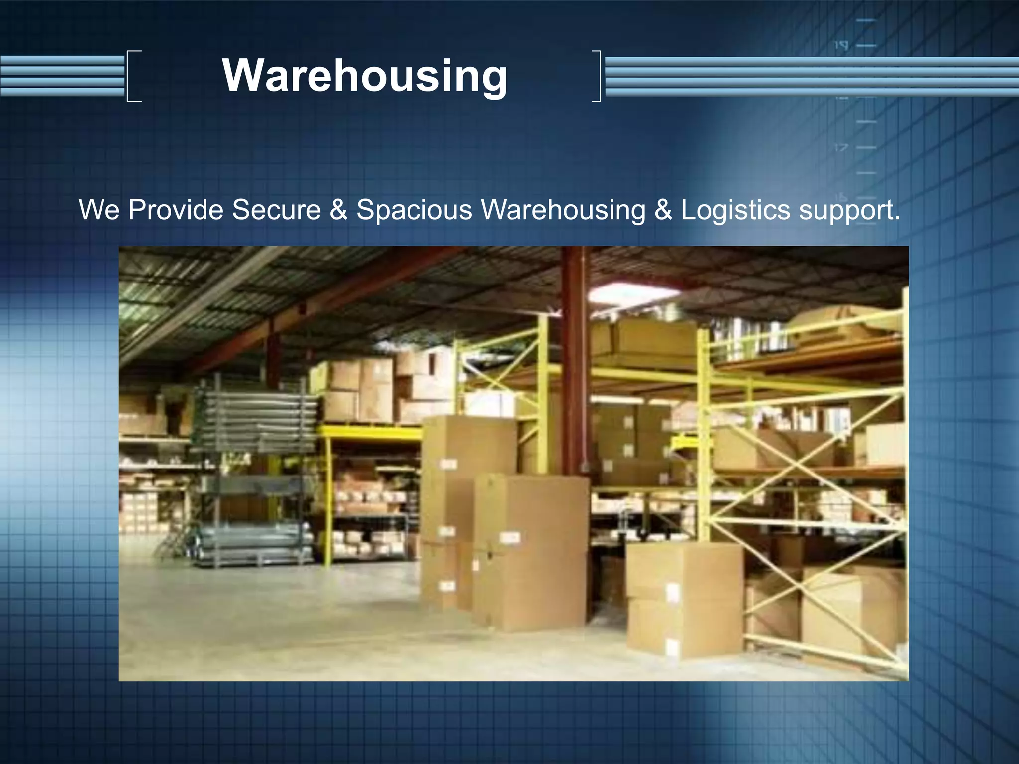 Logistics Company Profile | PPSX