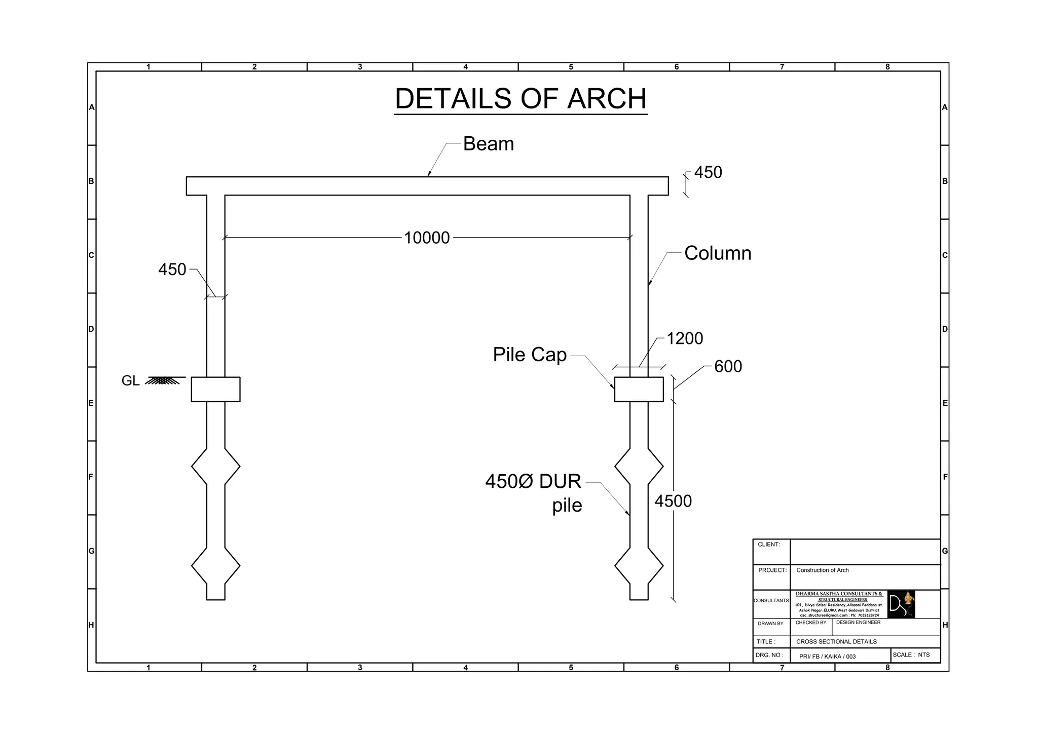 RCC Arch proposed for entrance to burial round | PDF