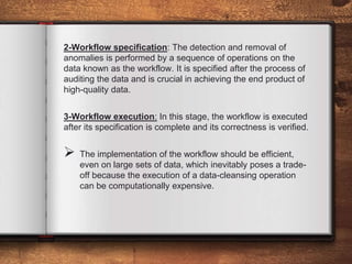 DATA PREPROCESSING AND DATA CLEANSING | PPTX
