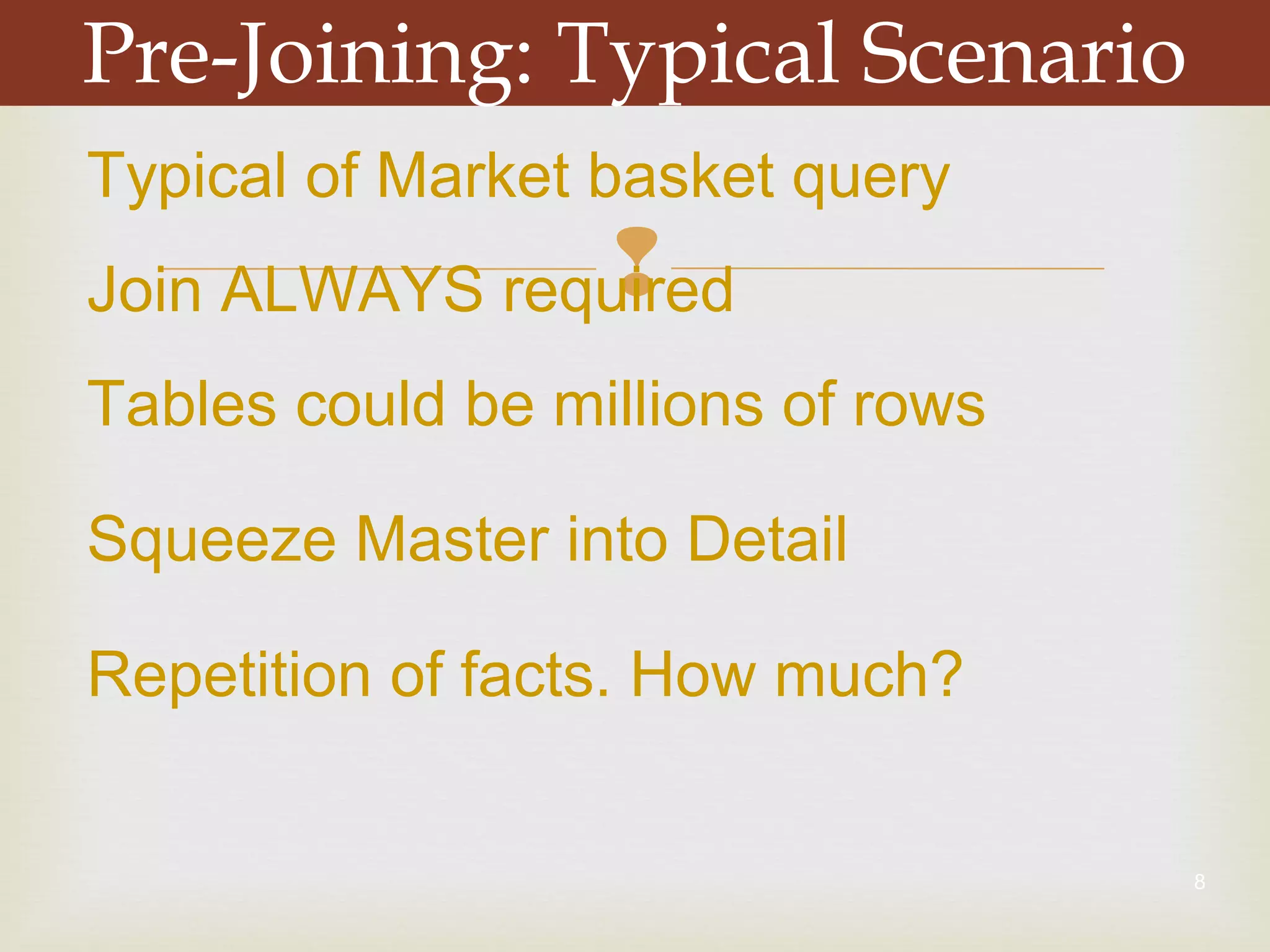 Dwh lecture 08-denormalization tech | PPT