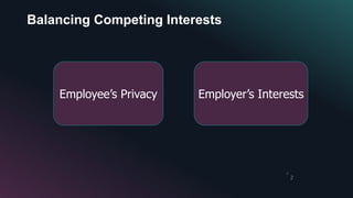 Employees and Internet Use - Legal Perspective | PPT