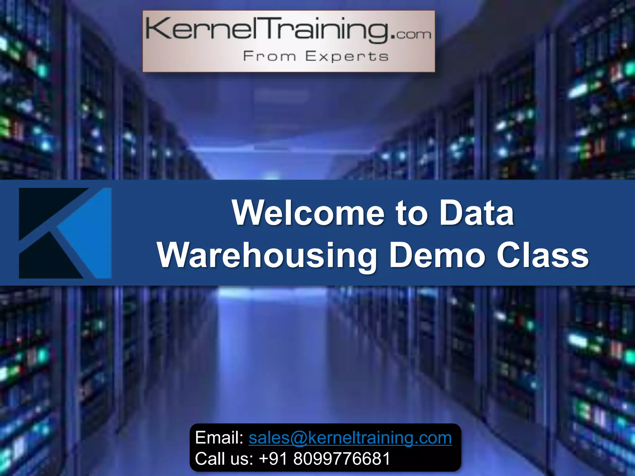 Data warehousing Demo PPTS | Over View | Introduction | PPTX