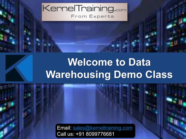 Data warehousing Demo PPTS | Over View | Introduction | PPT