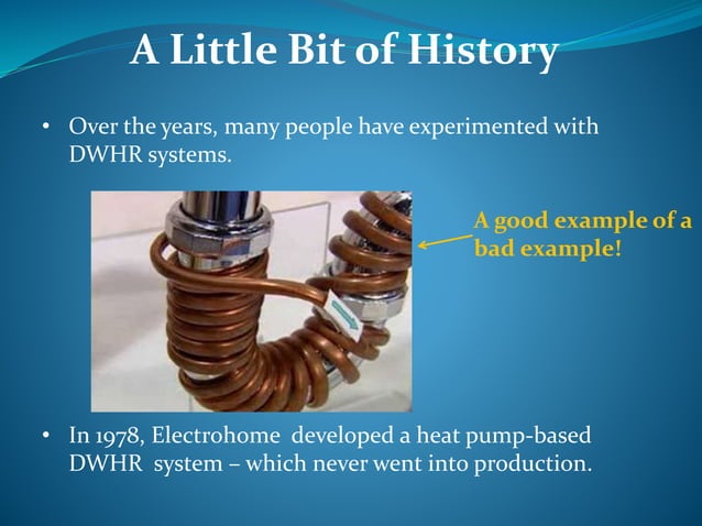Drain Water Heating Systems - Presented by Gary Proskiw of Proskiw ...