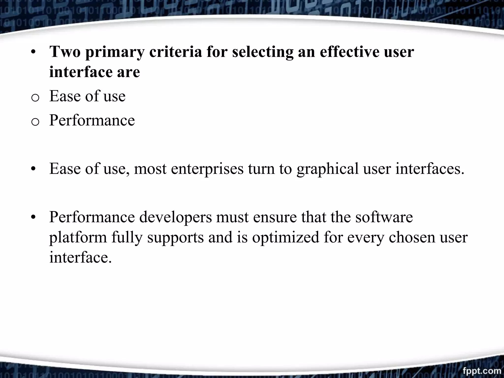 Data warehouse and User interface | PPT