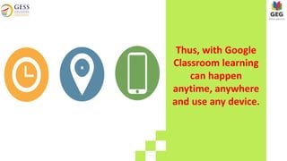 Teaching, not Teaching: The Use of Google Classroom | PDF