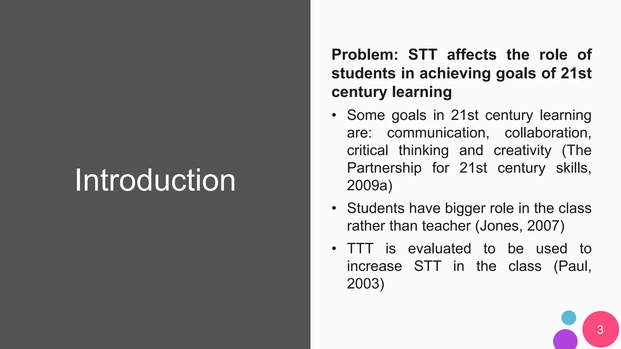 Teacher Talking Time and Students Talking Time in English for Academic Purposes Class | PPTX