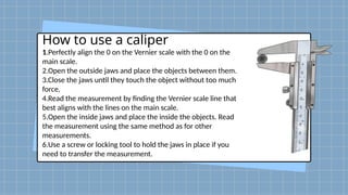 History aand Defintion of a Caliper.pptx