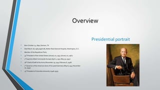Dwight D. Eisenhower (1890-1969) | PPTX