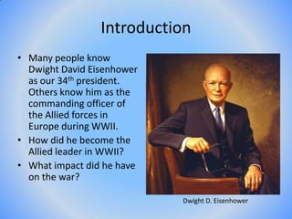 Dwight David Eisenhower2 | PPT