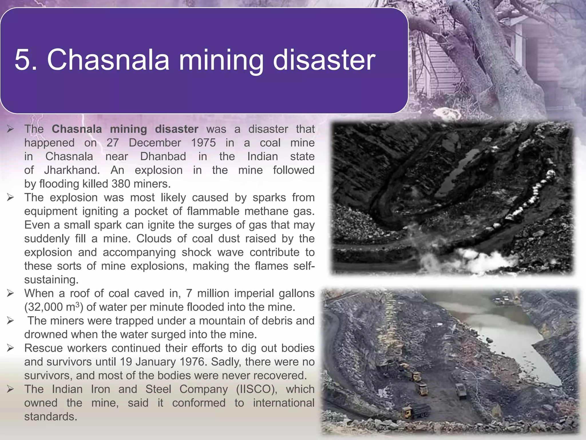 MAN MADE AND NATURAL DISASTERS IN INDIA | PPTX