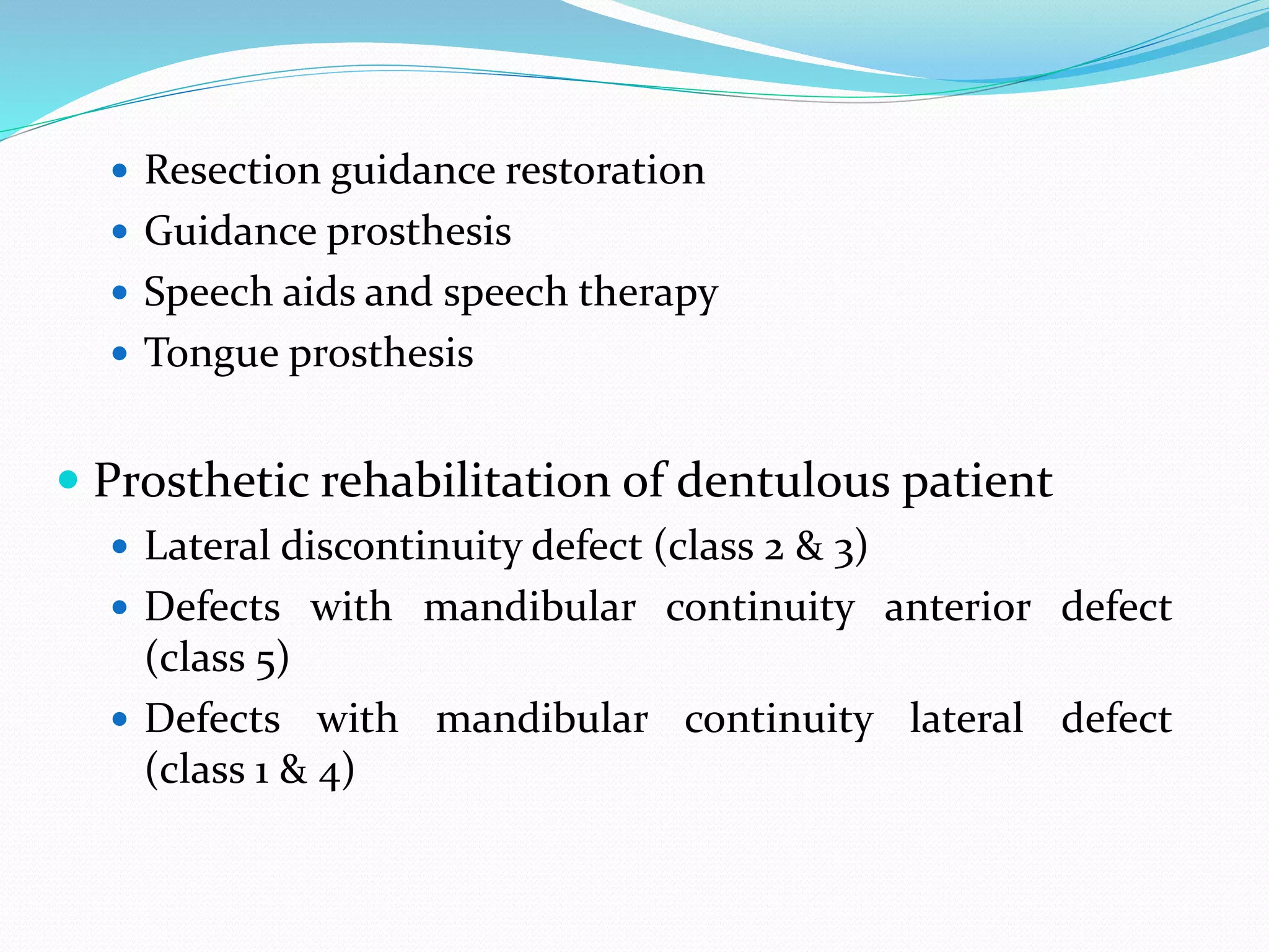 Management of aquired mandibular defect / mandible defect management | PPTX