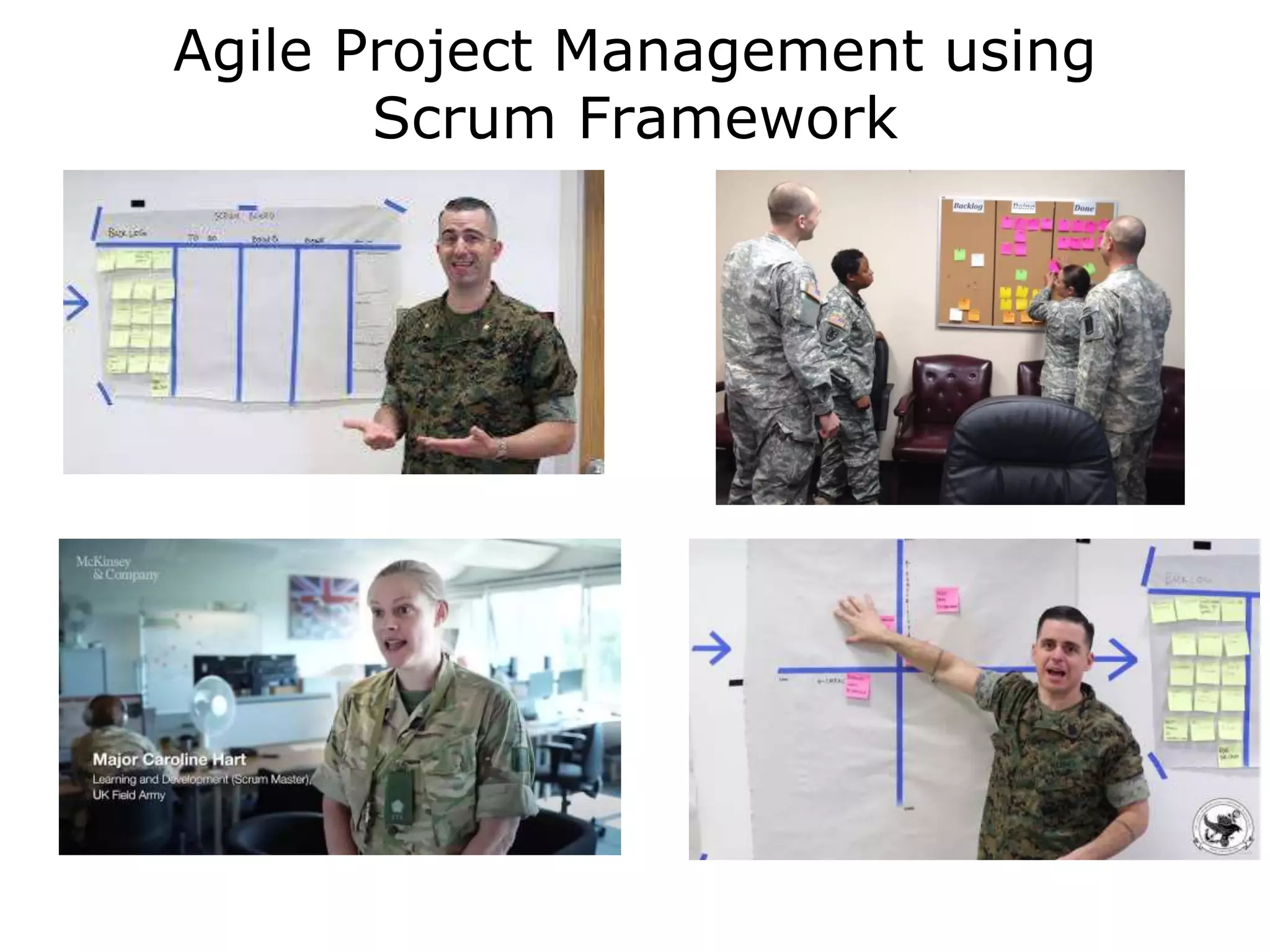 Defense and Military Strategy with Agile - Scrum | PPTX