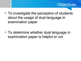 Dwi language | PPT | Educational Assessment | Education