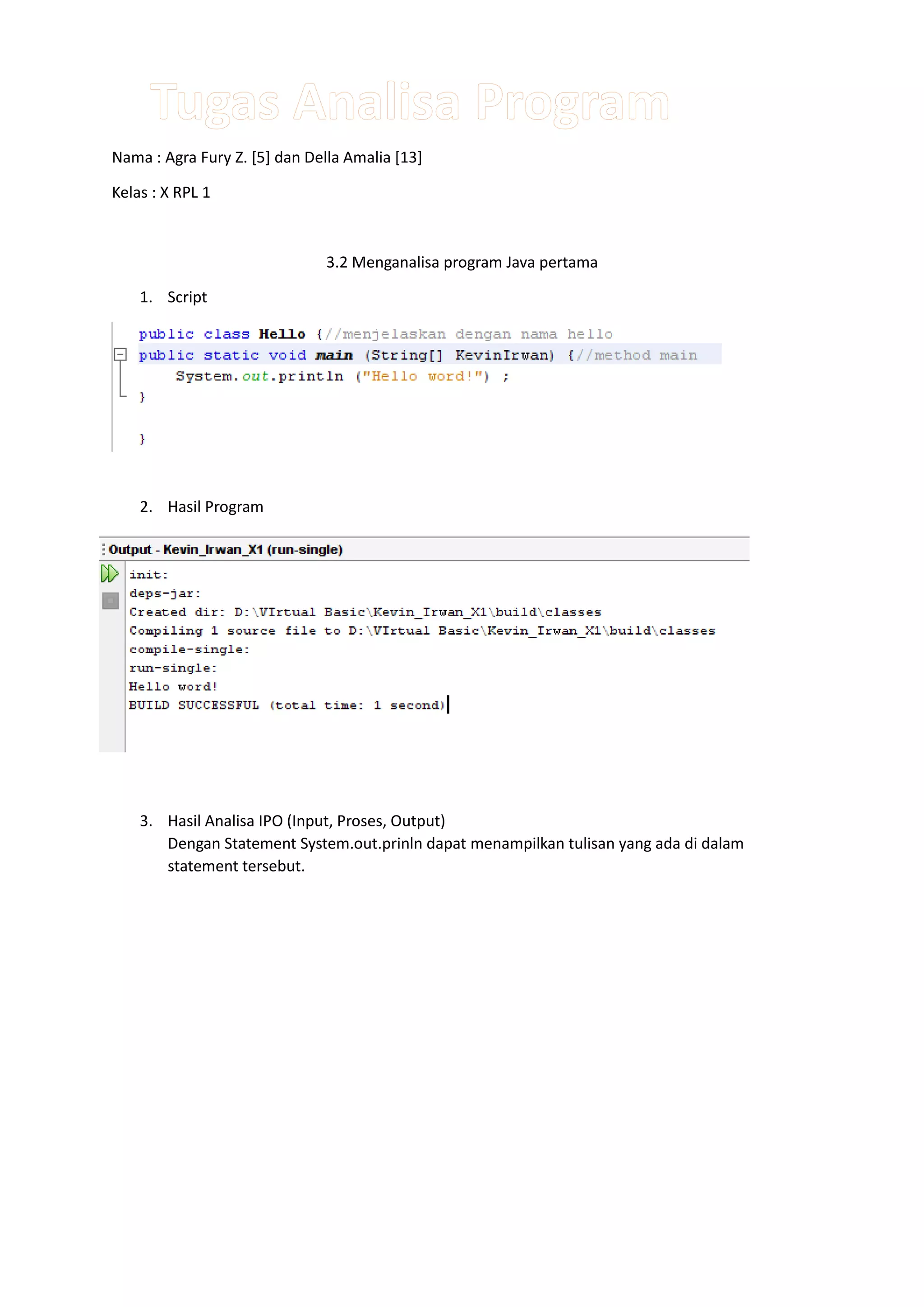 Agra Fury Z. dan Della Amalia | DOCX