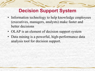 Data warehouse introduction | PPTX