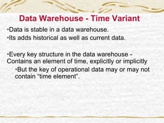 Data warehouse introduction | PPTX