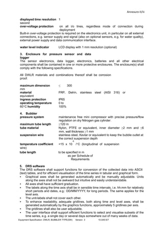 Dwlr, bubbler type (sw) | DOC