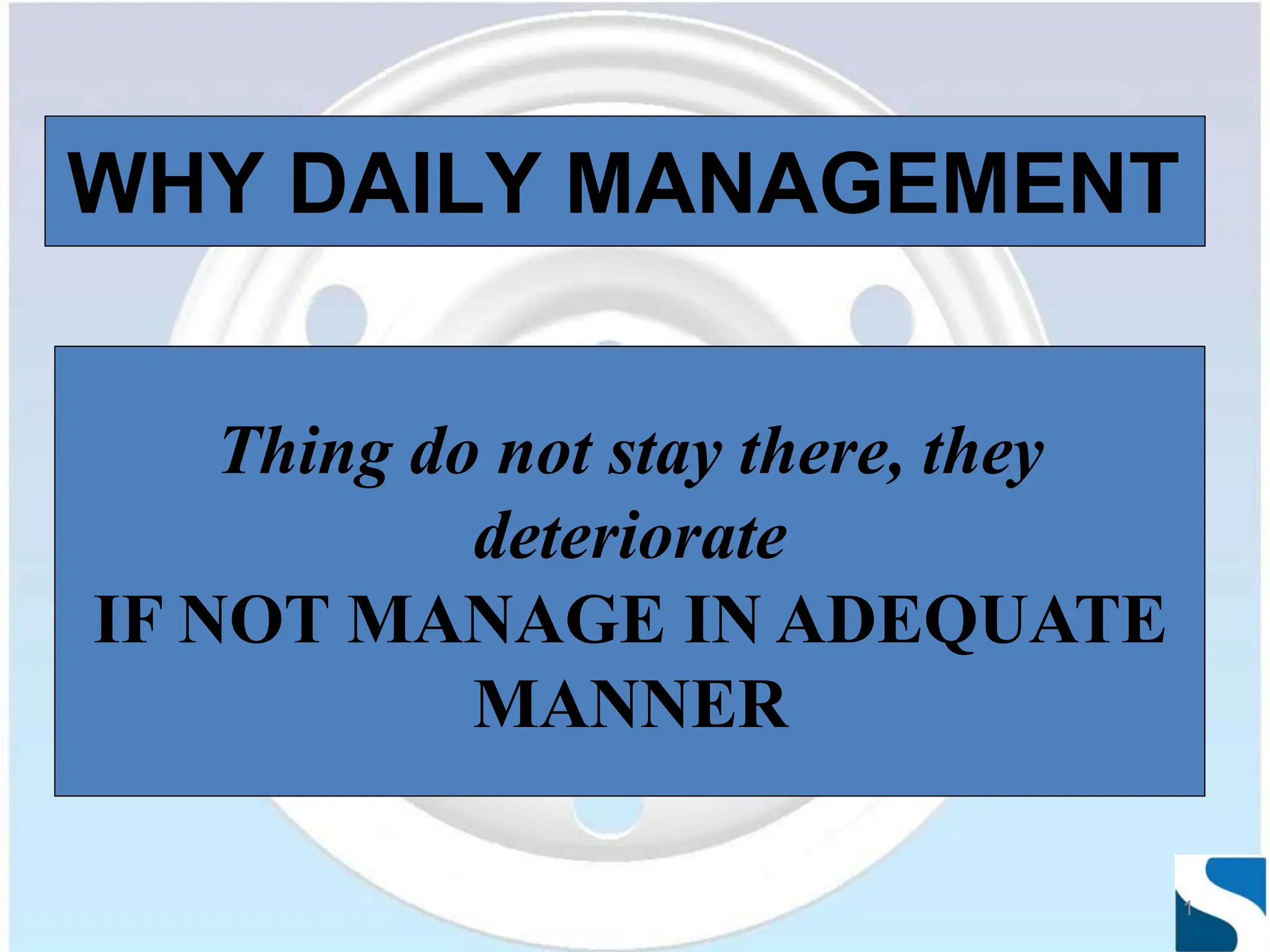 Daily work management for professional people | PPTX