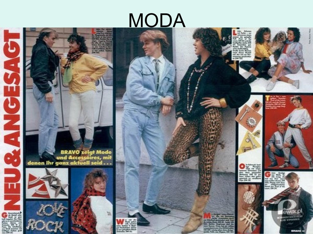 Moda lat 80-tych
