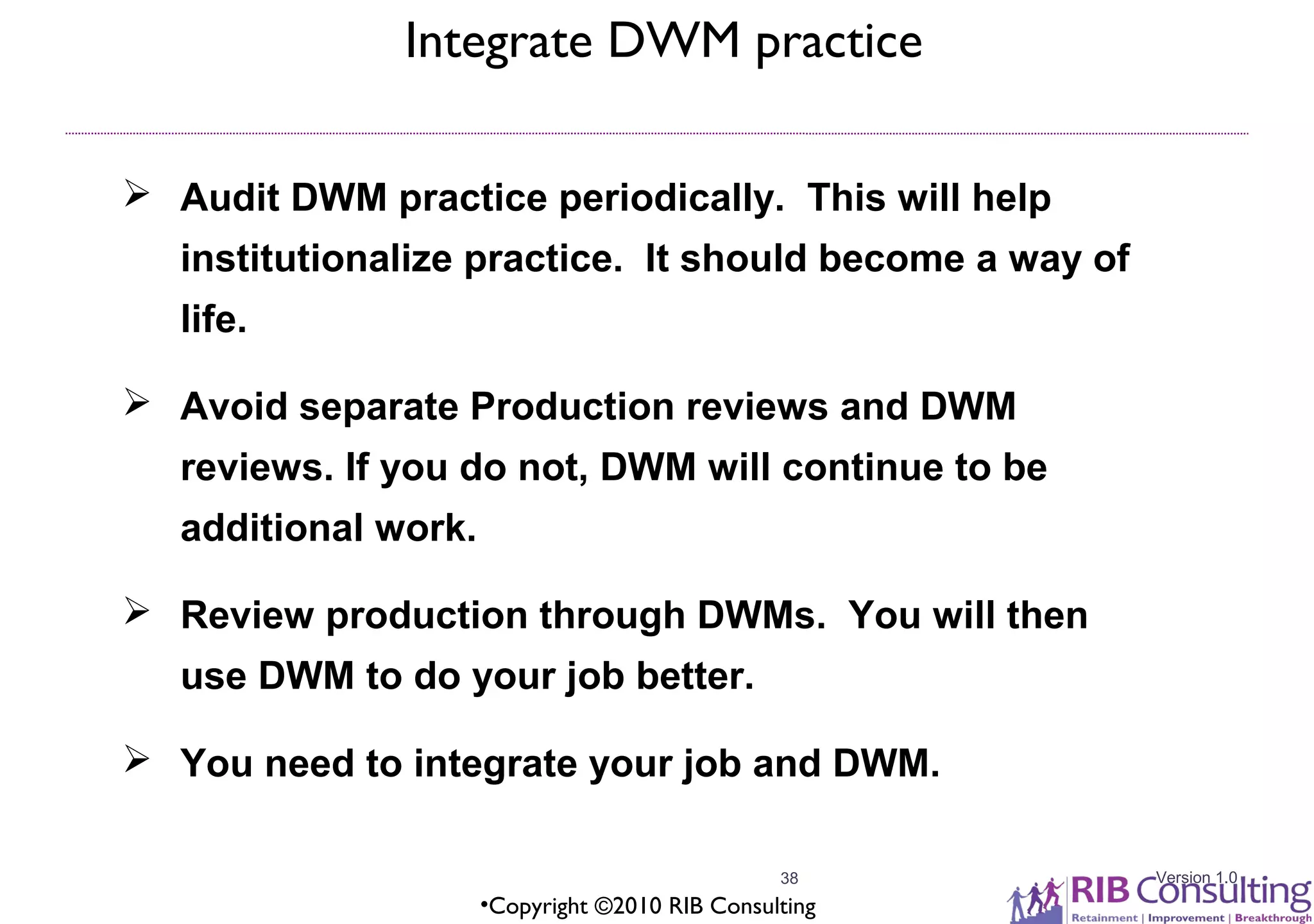 Dwm overview | PPT