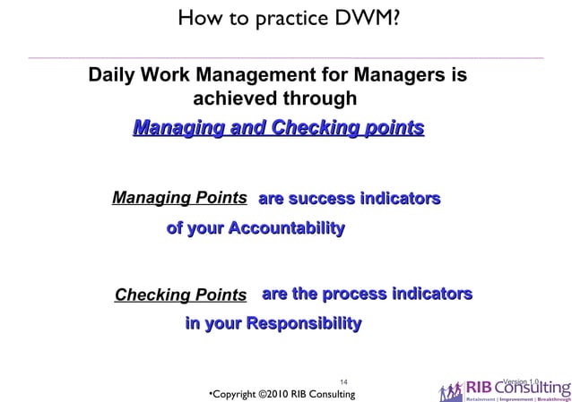 Dwm overview | PPT